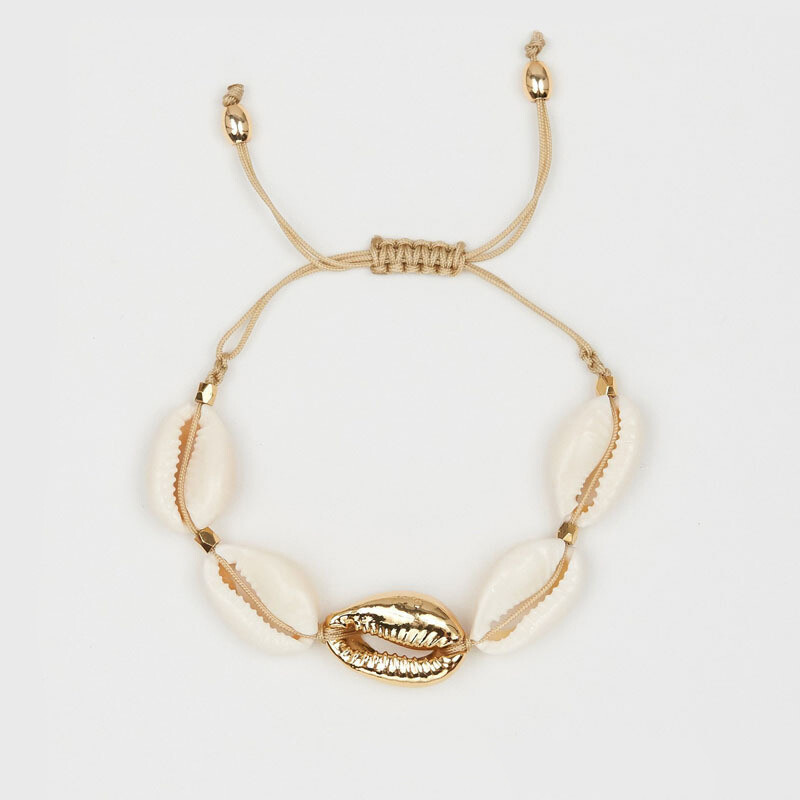 BOHO Summer Sea Shell Beaded Bracelet Women Jewelry Beach Ankle ...