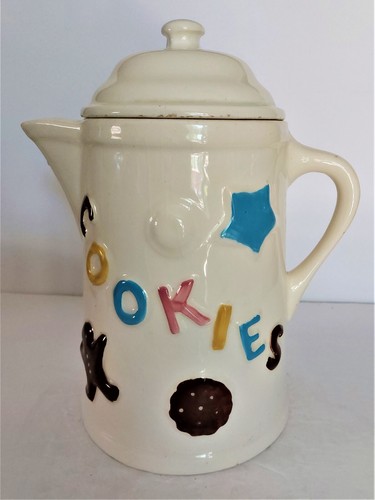 Vintage Coffee Pot / Tea Pot Cookie Jar | eBay