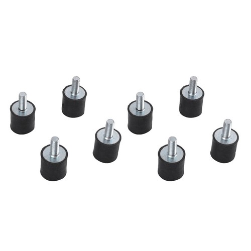 8Pcs M5 Männlich Weiblich Vibration Rubber Mounts Isolatoren 15mm x 15mm L5E8 6032804422874 ...
