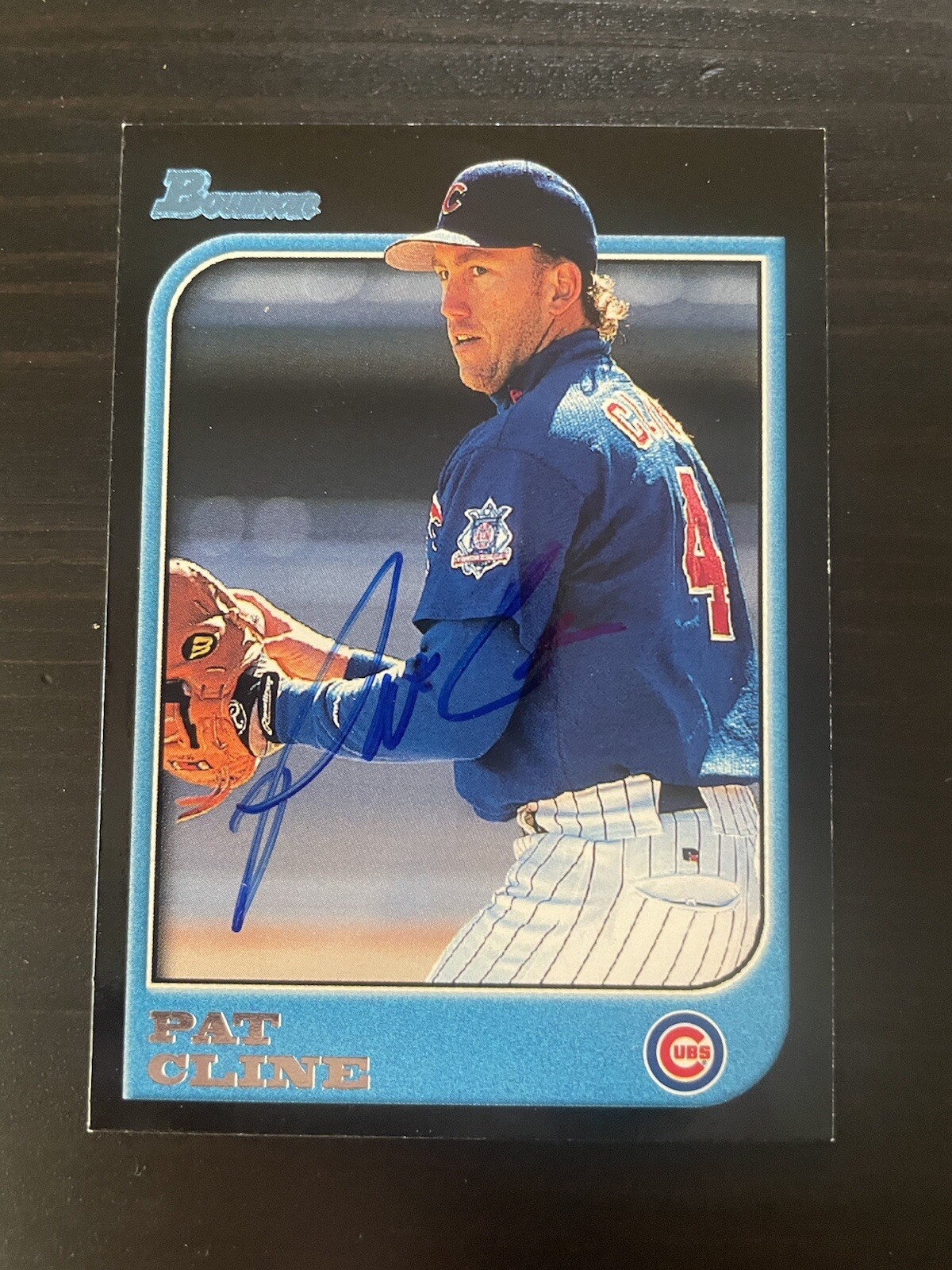 1997 Bowman #164 Pat Cline Chicago Cubs Signed Card Autographed | eBay