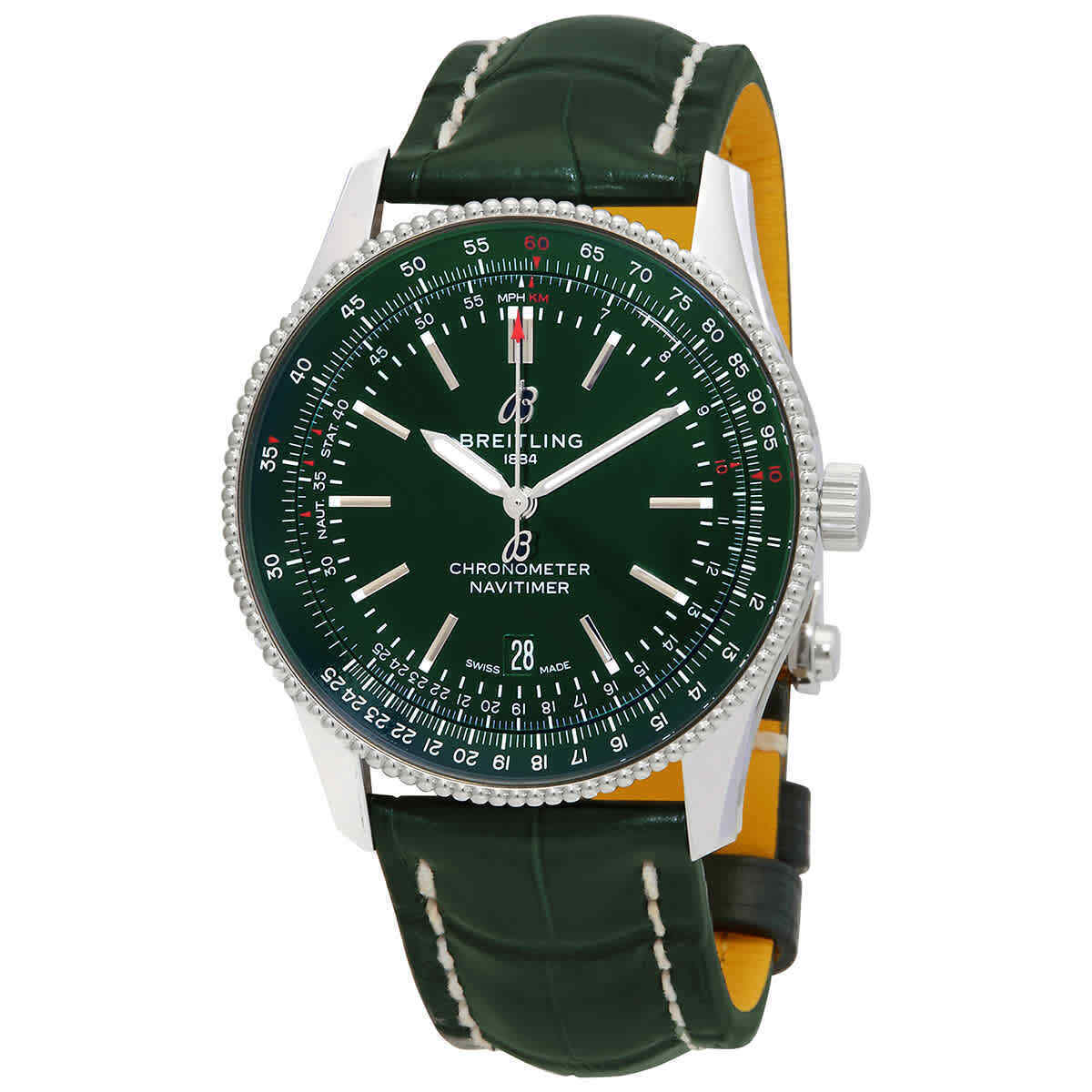 Breitling Navitimer Green Men's Watch - A17326361L1P2 for sale online ...