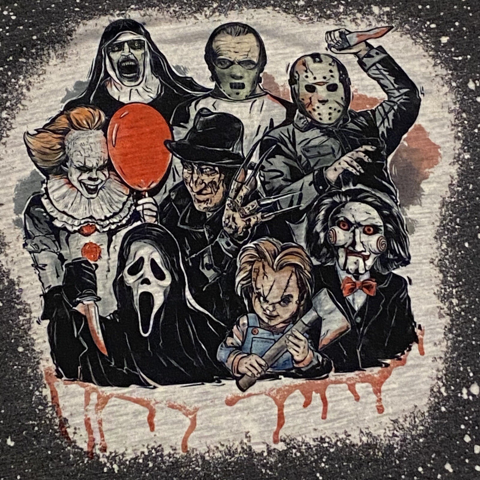 Horror Movie Scary Movie Characters Halloween Graphic… - Gem