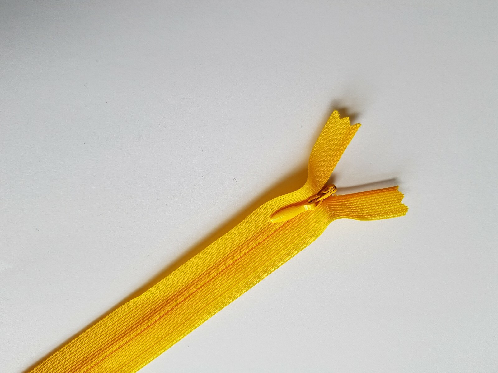 OPTI S43 Concealed/Invisible Closed End Zips, teardrop puller for Light ...