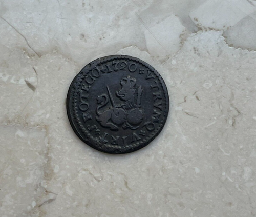 1720 Spain 1 One Maravedi - Beautiful Copper bg | eBay