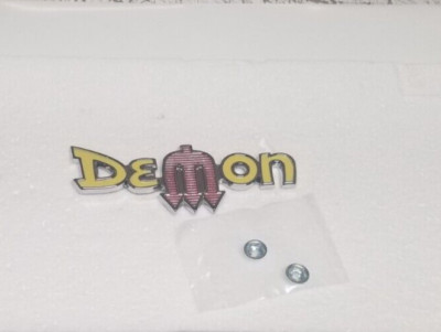 fits 71 72 Demon Fender Emblem | eBay