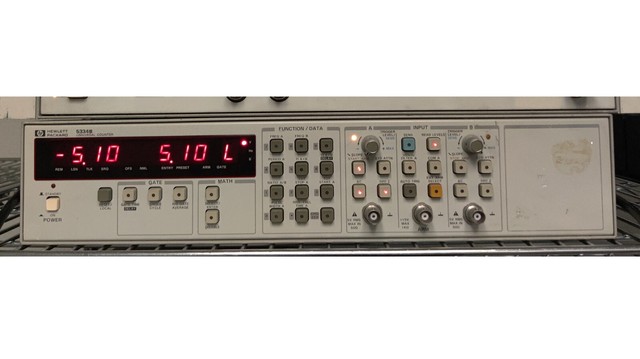 HP 5334B Universal Counter With Option H05 010 030 for sale online | eBay