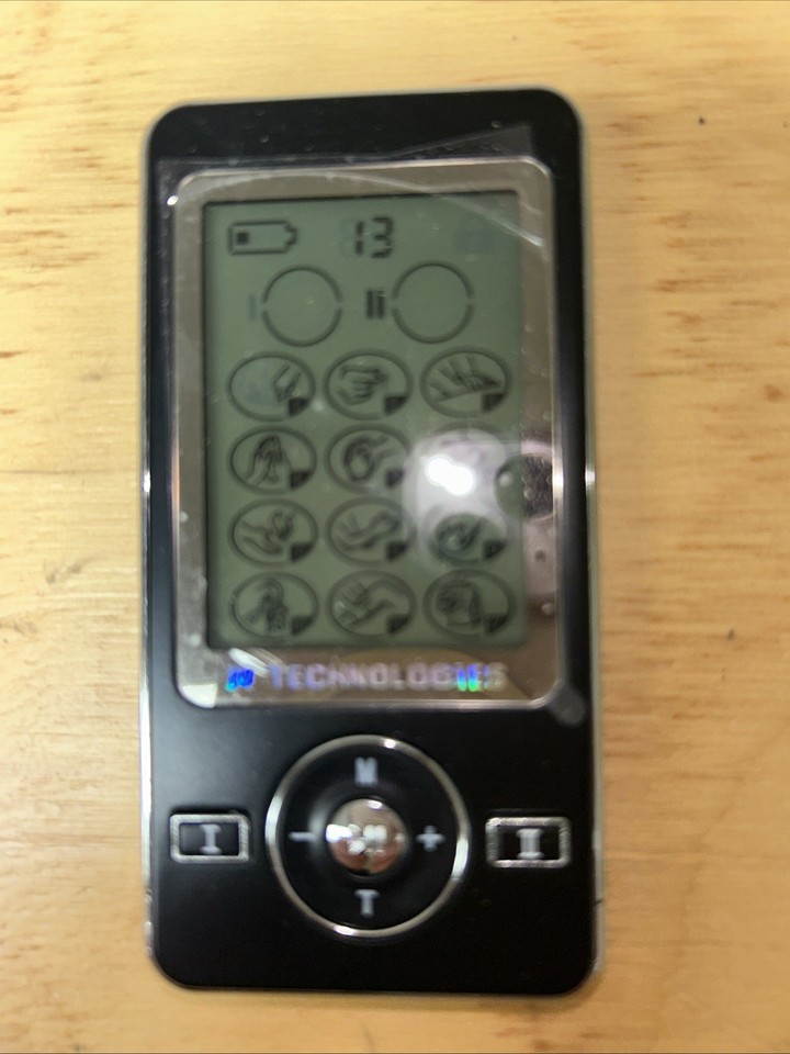 IQ Technologies Pro V Massager Muscle Pain Stress Relief Tens EMS Unit ...