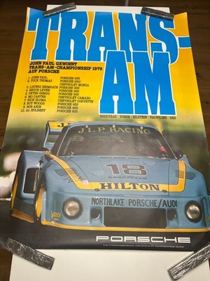 Porsche TRANS-AM-CHAMPIONSHIP 1979 Poster Plakat 11/79 | eBay.de