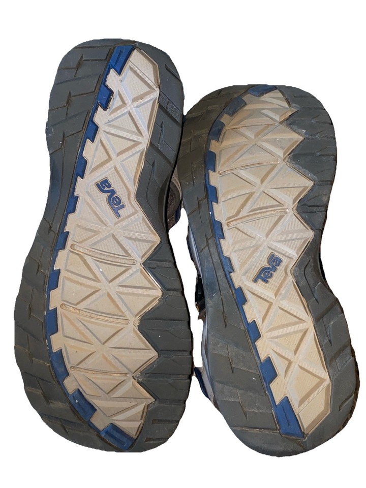Teva Omnium 2 Fisherman Sandals Mens Sz 12 Blue Gray Hiking Sport Shoes ...