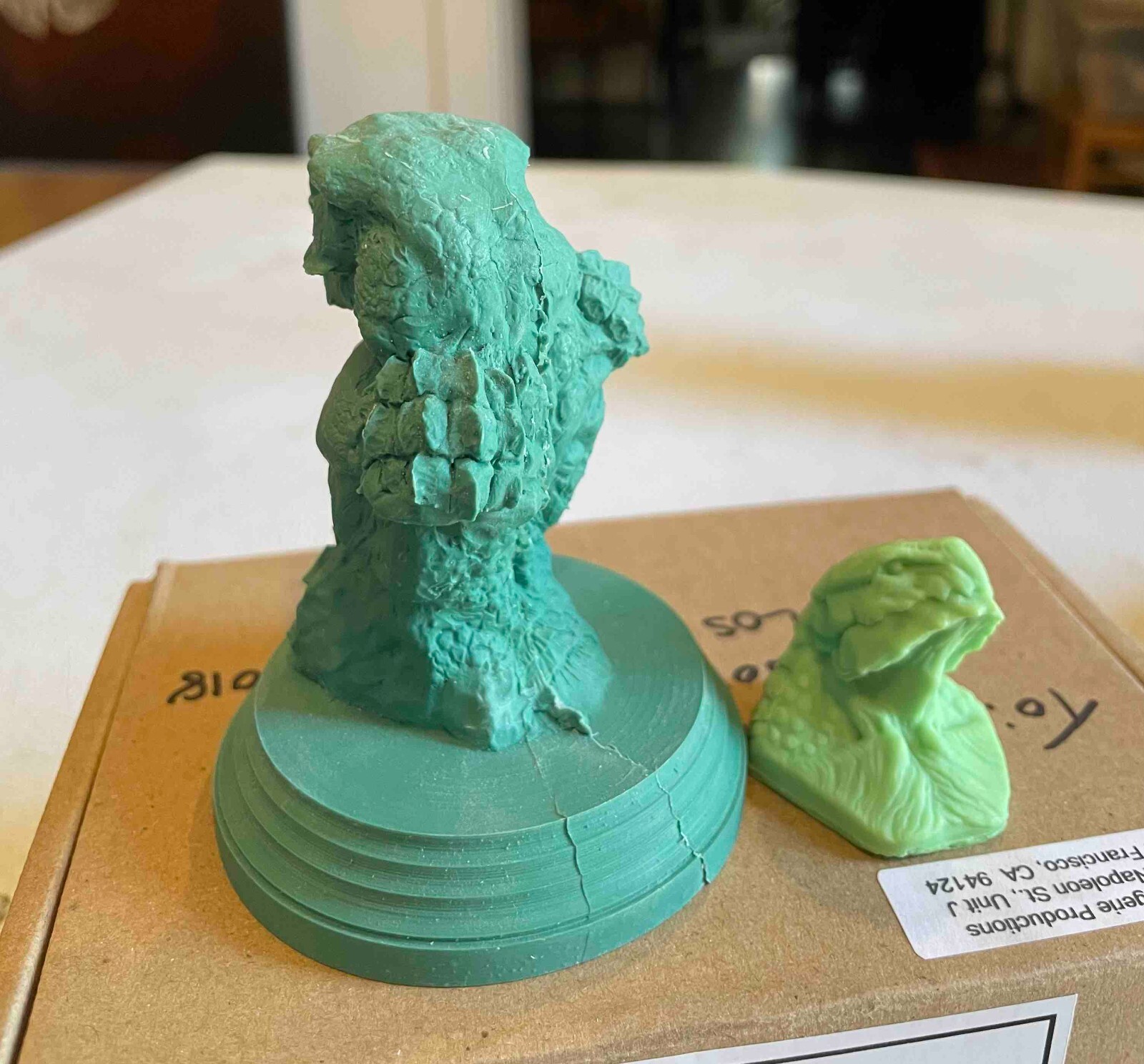 SANDY COLLORA KA-REECHA MINI BUST + CREATURE MICRO BUST - RARE AQUATIC ...