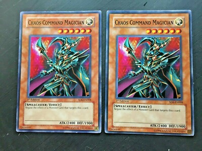 Yu-Gi-Oh! Card Chaos Command Magician SD6-EN008 Common 1st Ed. | eBay