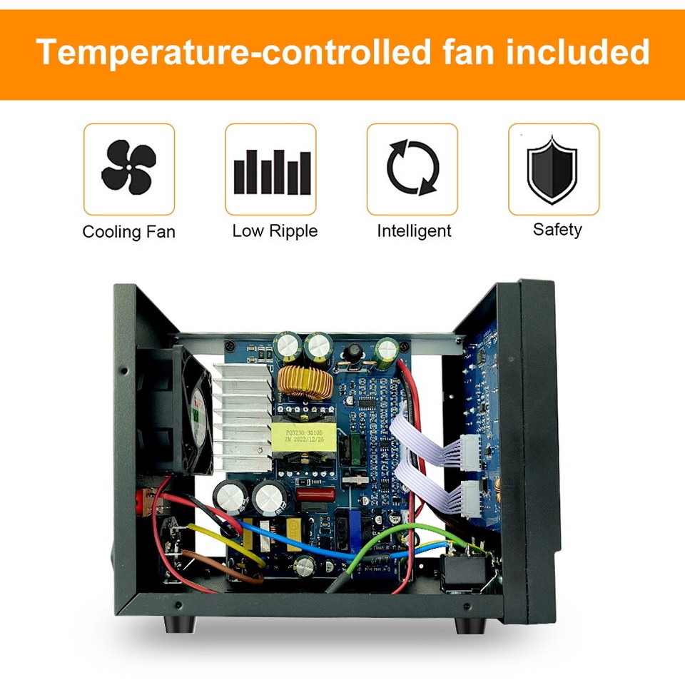 0~30V 5A Adjustable Variable DC Bench Power Supply Variable DC Power ...