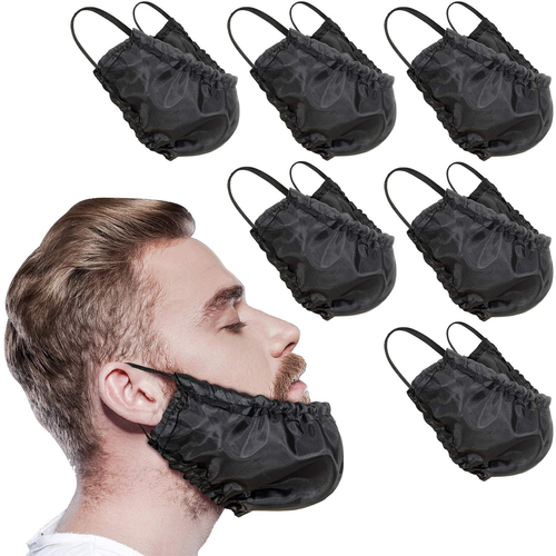 9-Piece Beard Bandana Covers Facial Beard Apron Caps Guard Bedtime Bib ...