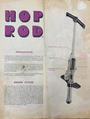 Hop Rod Gas Pogo Stick - Chance Manufacturing | eBay