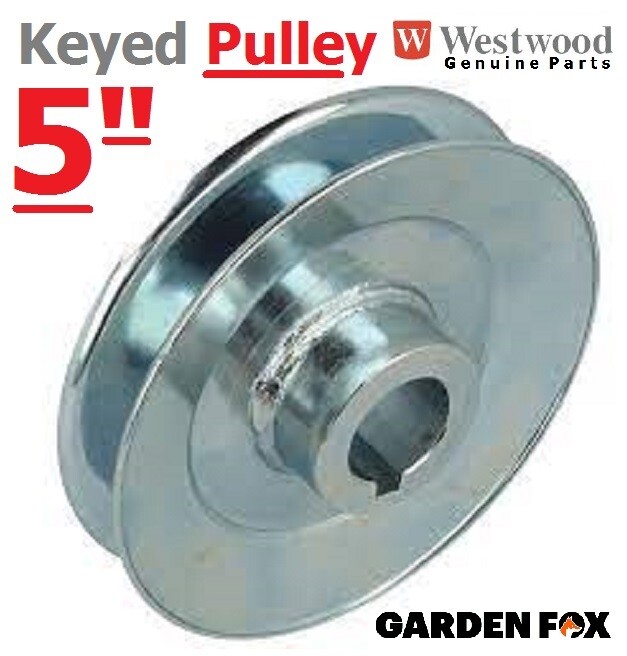Genuine - WESTWOOD V25-50 - KEYED PULLEY 5" ( 126 mm ) - 20869502 . | eBay