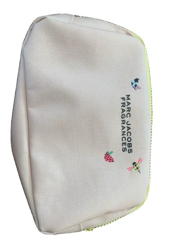 Marc Jacobs Fragrances Pink Yellow Cosmetics Pouch Clutch Bag Bee ...