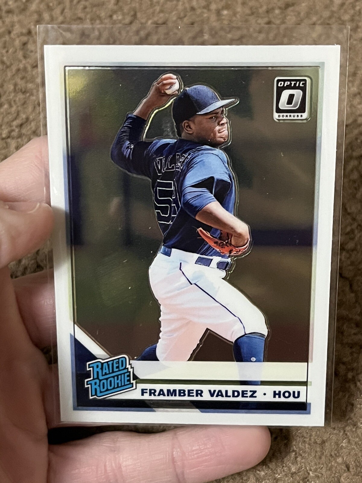 FRAMBER VALDEZ 2019 Panini Donruss Optic #67 Rated Rookie RC | eBay