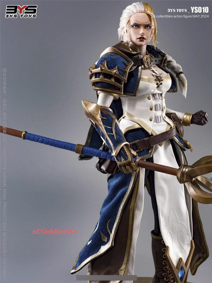 In Stock 3YS Toys WOW Jaina Proudmoore Action Figure Model 1/6 Scale ...