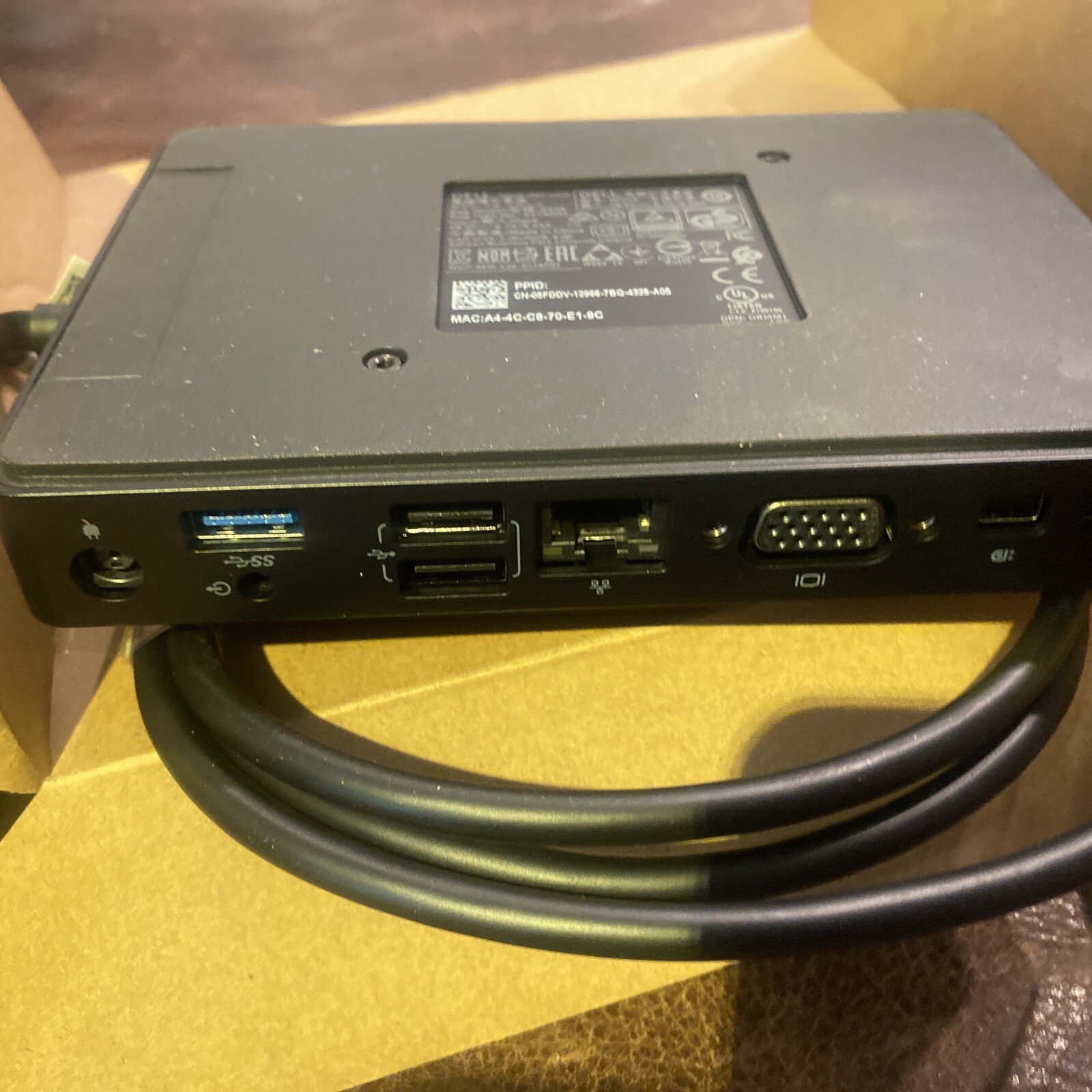 Dell 180w WD15 USB-C Docking Station | eBay