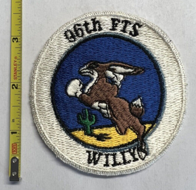 Extremely Rare 1950's 96th Flying Training Squadron "WILLY" Patch ...