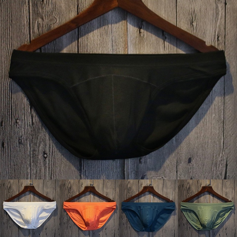 Breathable Underwear Striped Texture Casual Daily Wear Multi-pack ...