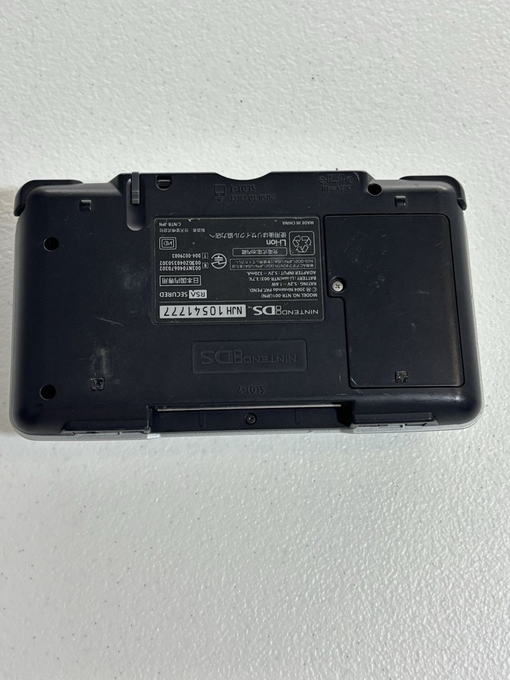 Nintendo DS Original DS Launch Edition Silver DS Handheld System NDS ...