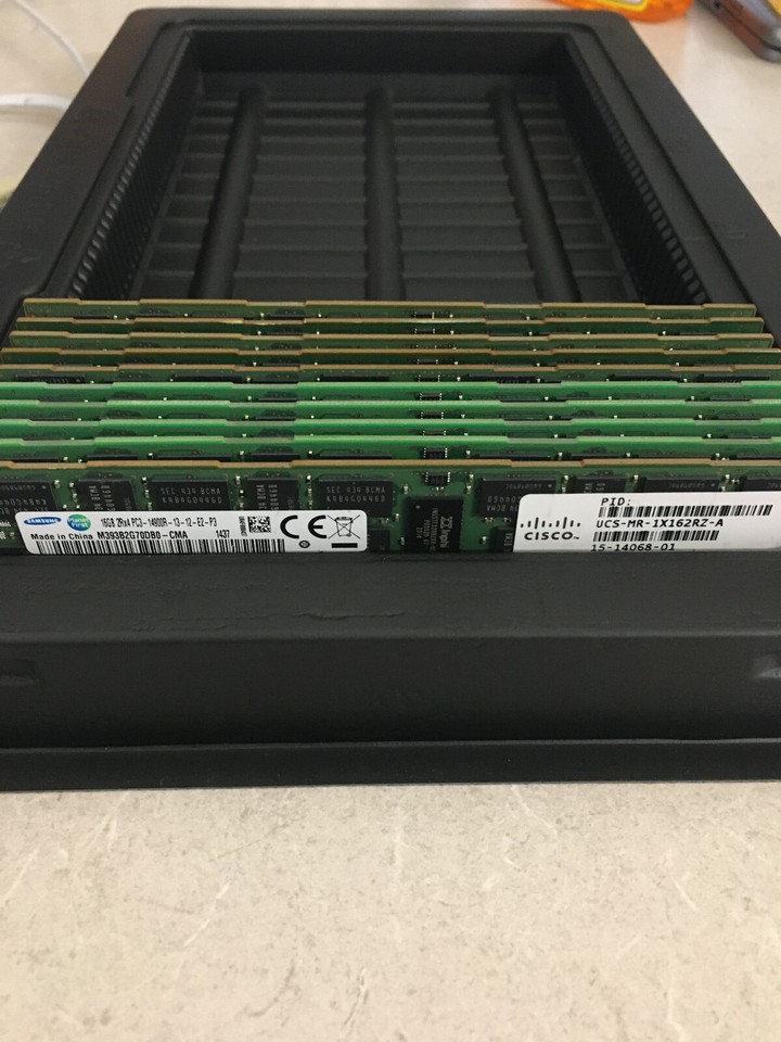 10 Samsung 16GB=160GB 2RX4 PC3-14900R-13-12-E2-P3 M393B2G70DB0-CMA Server Ram | eBay