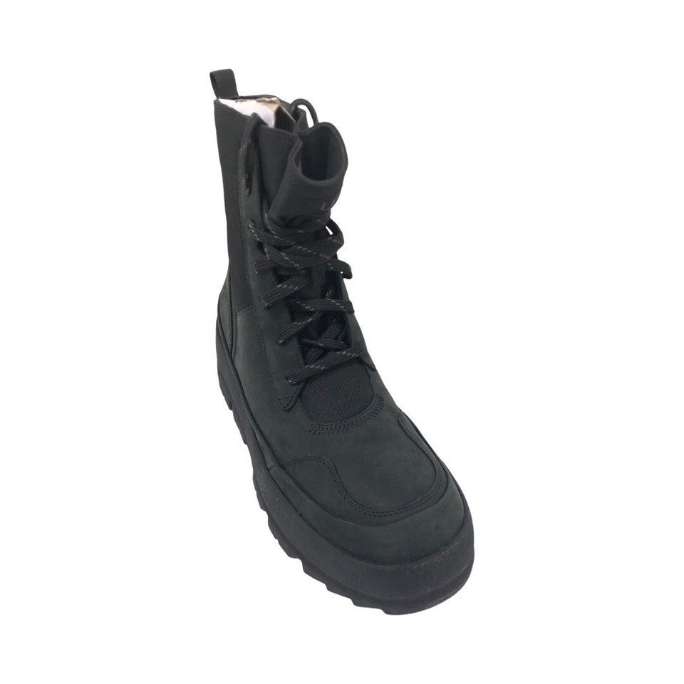 UGG Women's The UGG Lug Combat Boots Black White Sand Moss Green ...