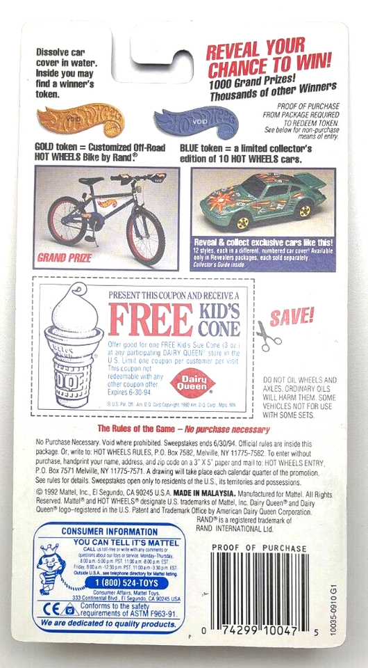 Hot Wheels - Revealers #4 - Zender Fact 4 - New on Card | eBay