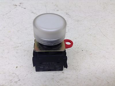 Omron A22-TN White Illuminated Indicator Light Lamp A22TN | eBay