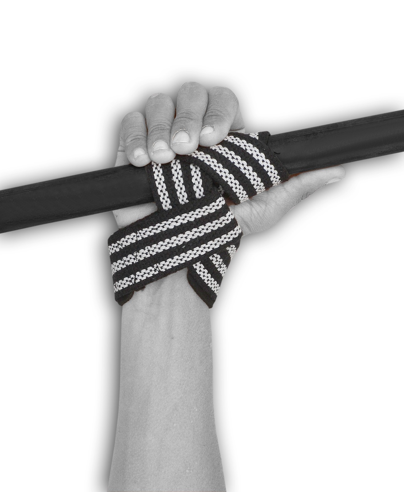 GYM HAND BAR BANDAGE DUMBBELL PADDED LIFTING STRAPS SUPPORT EXERCISE ...