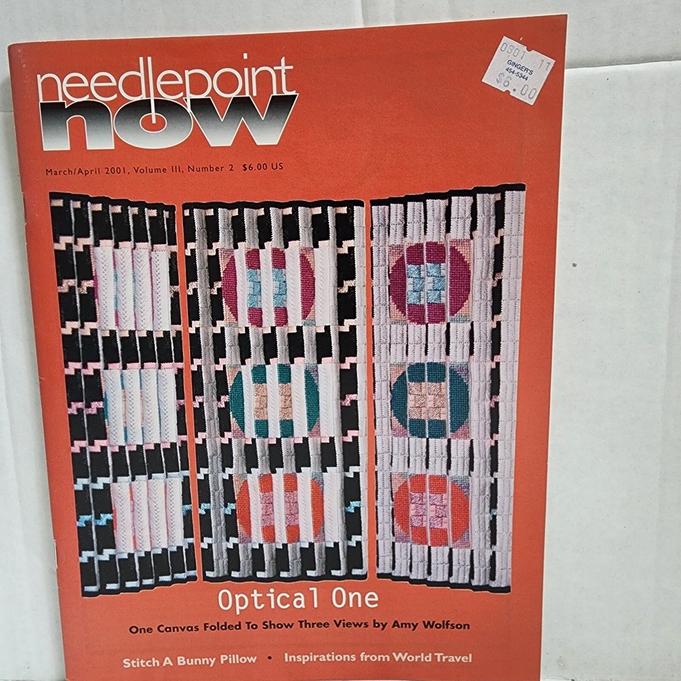 Needlepoint Now Lot of 6 Magazines 2001 2002 Needlepointers | eBay