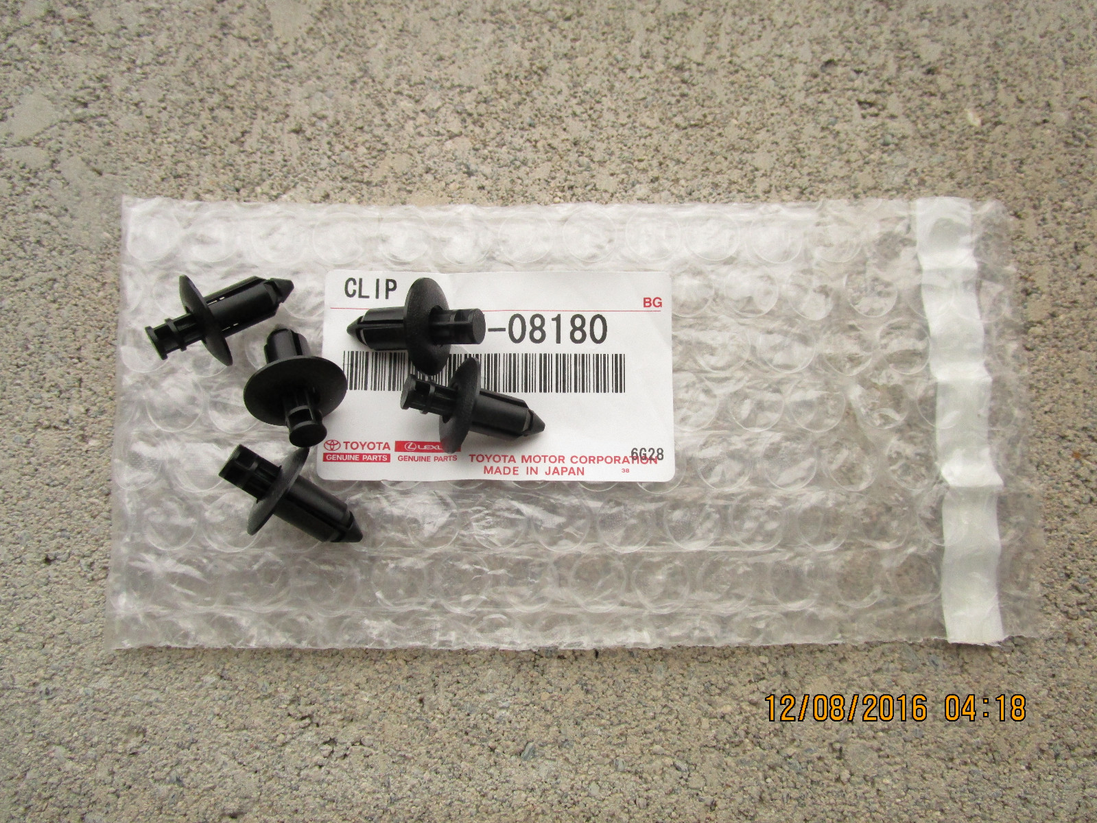 05 - 10 SCION TC SET OF 5 ROCKER PANEL MUDGUARD MOLDING TRIM CLIP NEW ...