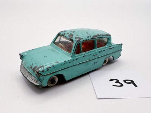 VINTAGE DINKY TOYS # 155 FORD ANGLIA DIECAST MODEL SALOON CAR 1961 ...