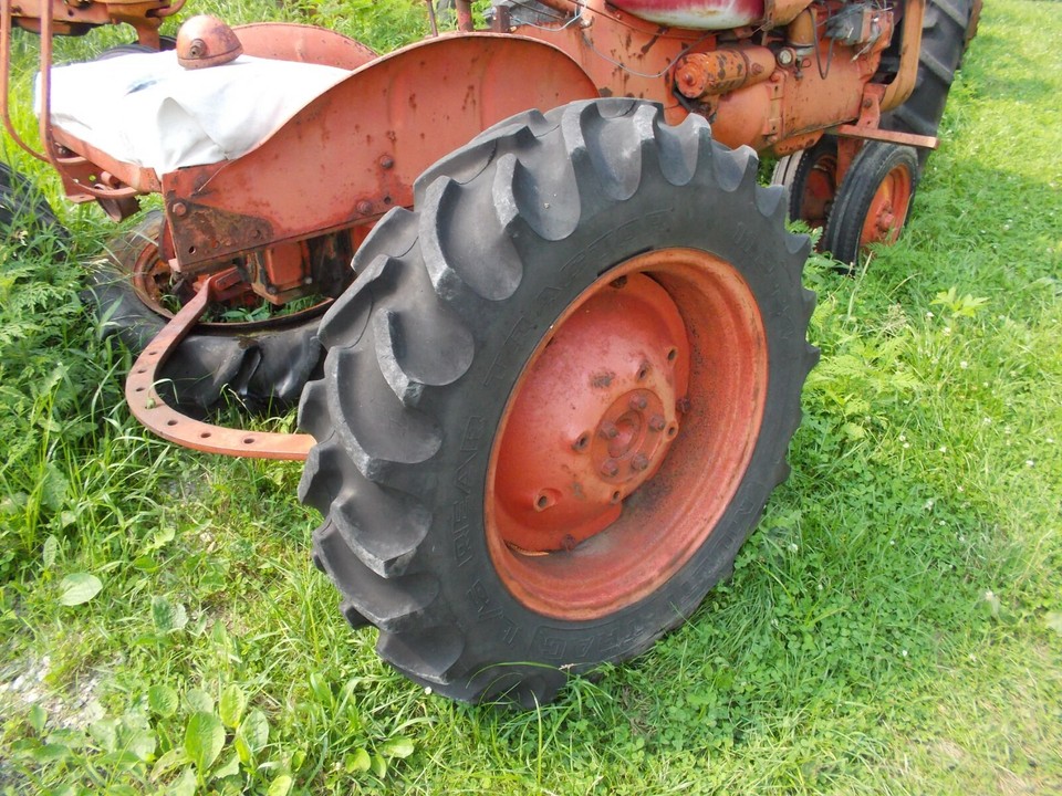 Multi Trac 11.2 x 24" rear tractor tire 95% tread 10" Allis Chalmers C ...