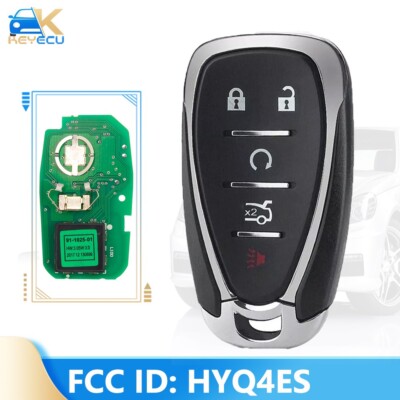 HYQ4ES Remote Key Fob for Chevrolet Camaro Malibu 2021 2022 2023 2024 ...