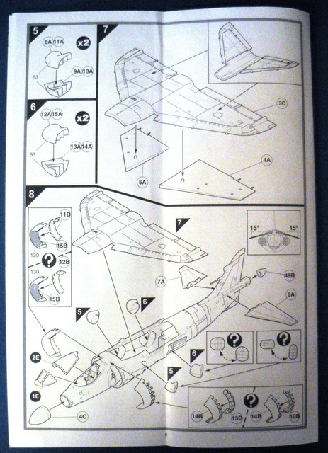 Airfix BAE Sea Harrier Fa2 Plastic Model Kit Item A50017 for sale ...
