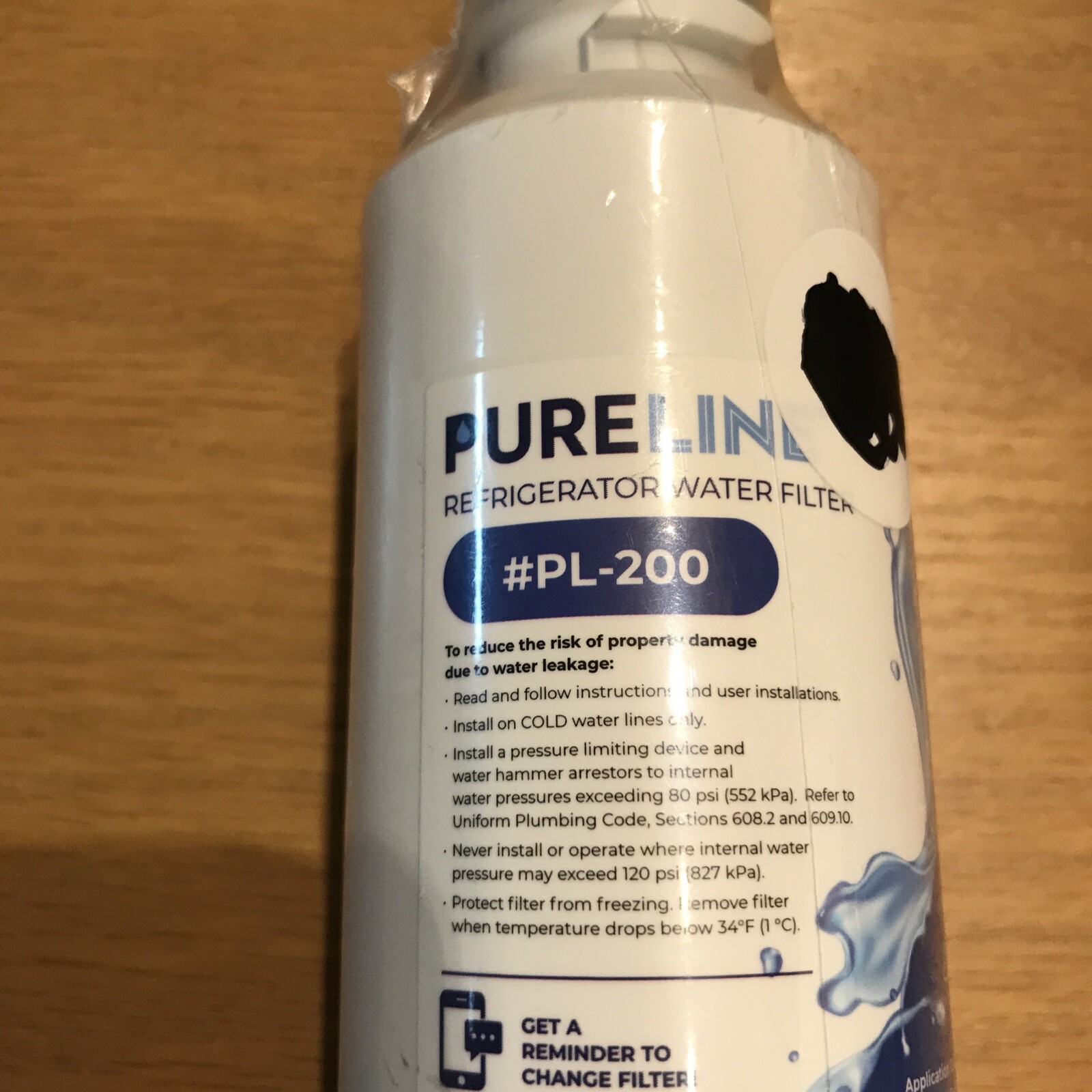 (1) Single Pureline PL-200 Water Filter for Samsung Kenmore ...