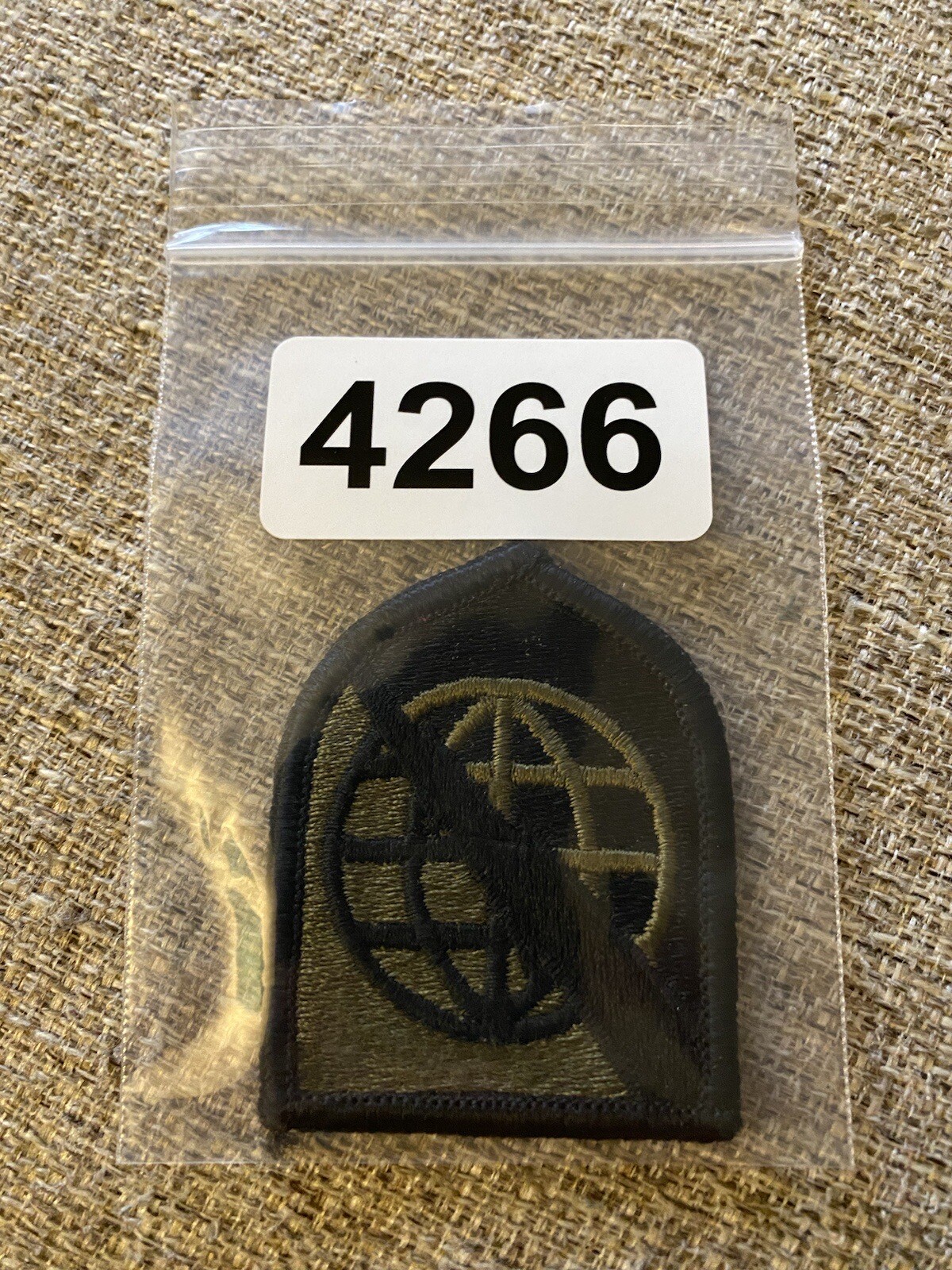 US Army Strategic Command Subdued Patch SRATCOM INV4266 | eBay