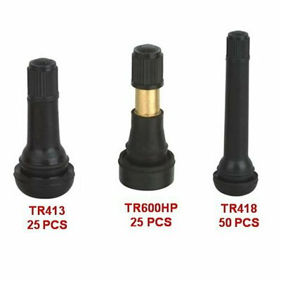 Tire Valve Stem Assortment =100 pcs (TR413=25 Pcs)(TR418=50 Pcs ...