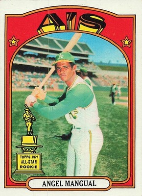 ANGEL MANGUAL 1972 TOPPS BASEBALL #62 | eBay