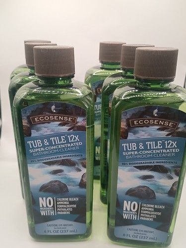 Melaleuca Ecosense TUB & TILE 12x Super Concentrated Bathroom Cleaner 8 ...