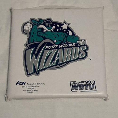 Fort Wayne Wizards Seat Cushion W/ Aon Logo & WBTU Country 93.3 | eBay