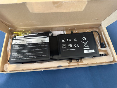 99Wh 9NJM1 Laptop Battery For Dell Alienware 15 R3 17 R4 MG2YH 01D82 ...