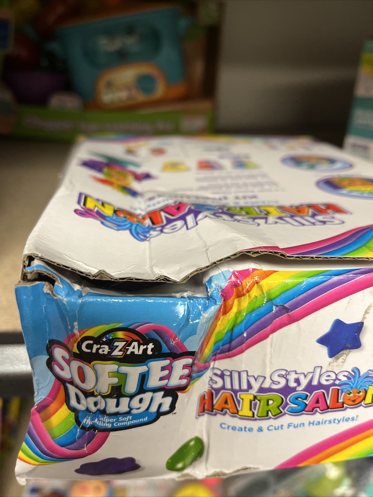 Cra-z-art Softee Dough Silly Styles Hair Salon Super Soft Modeling ...