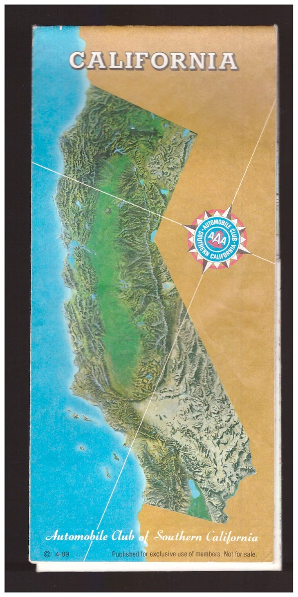 Aaa Map Of California