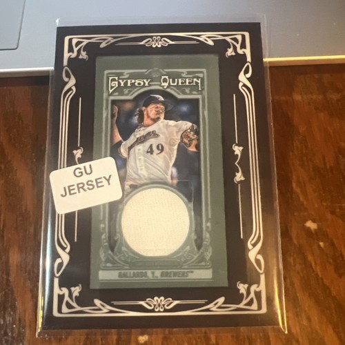 Yovani Gallardo 2013 Topps Gypsy Queen Mini Relic #GQMR-YG Milwaukee ...