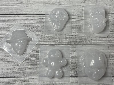 Scream Mask Mold Horror Movie Lot Bath Bomb Mold, Craft Mold L ...