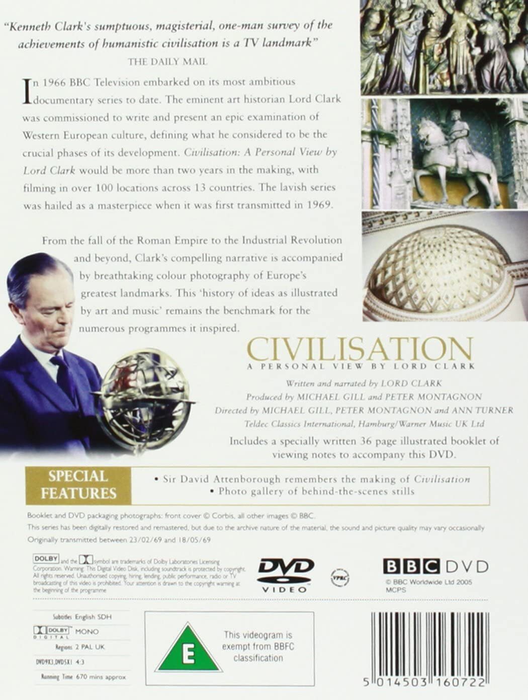 Civilisation: The Complete Series (DVD) Kenneth Clark Nicholas Blake (UK IMPORT) | eBay