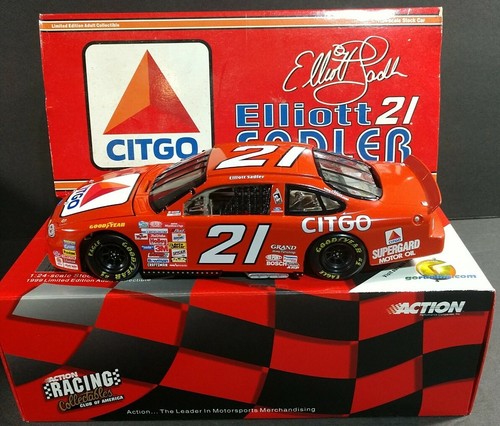 ELLIOTT SADLER #21 Citgo 1999 FORD TAURUS 1:24 Action Racing | eBay
